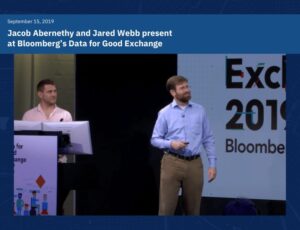 Jacob Abernethy and Jared Webb present Flint work at Bloomberg's Data ...