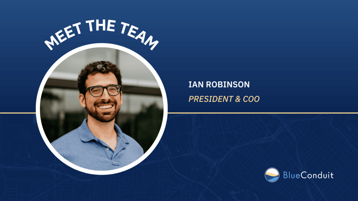 Meet the Team: Ian Robinson | BlueConduit
